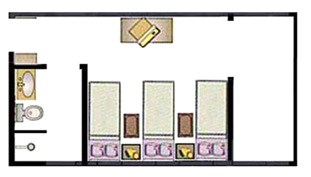 Apartamento Piso Superior – Pousada Juriti